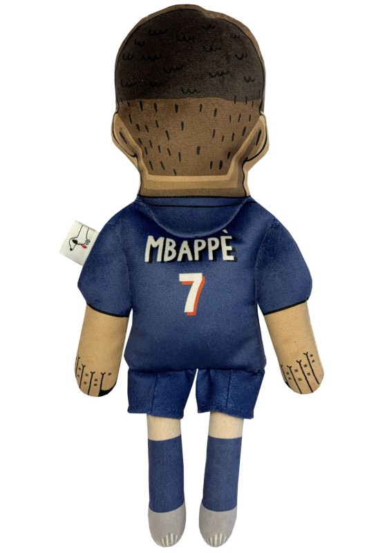 Kylian Mbappé doll, Mbappé plush doll, PSG plush doll, footballer plush ...
